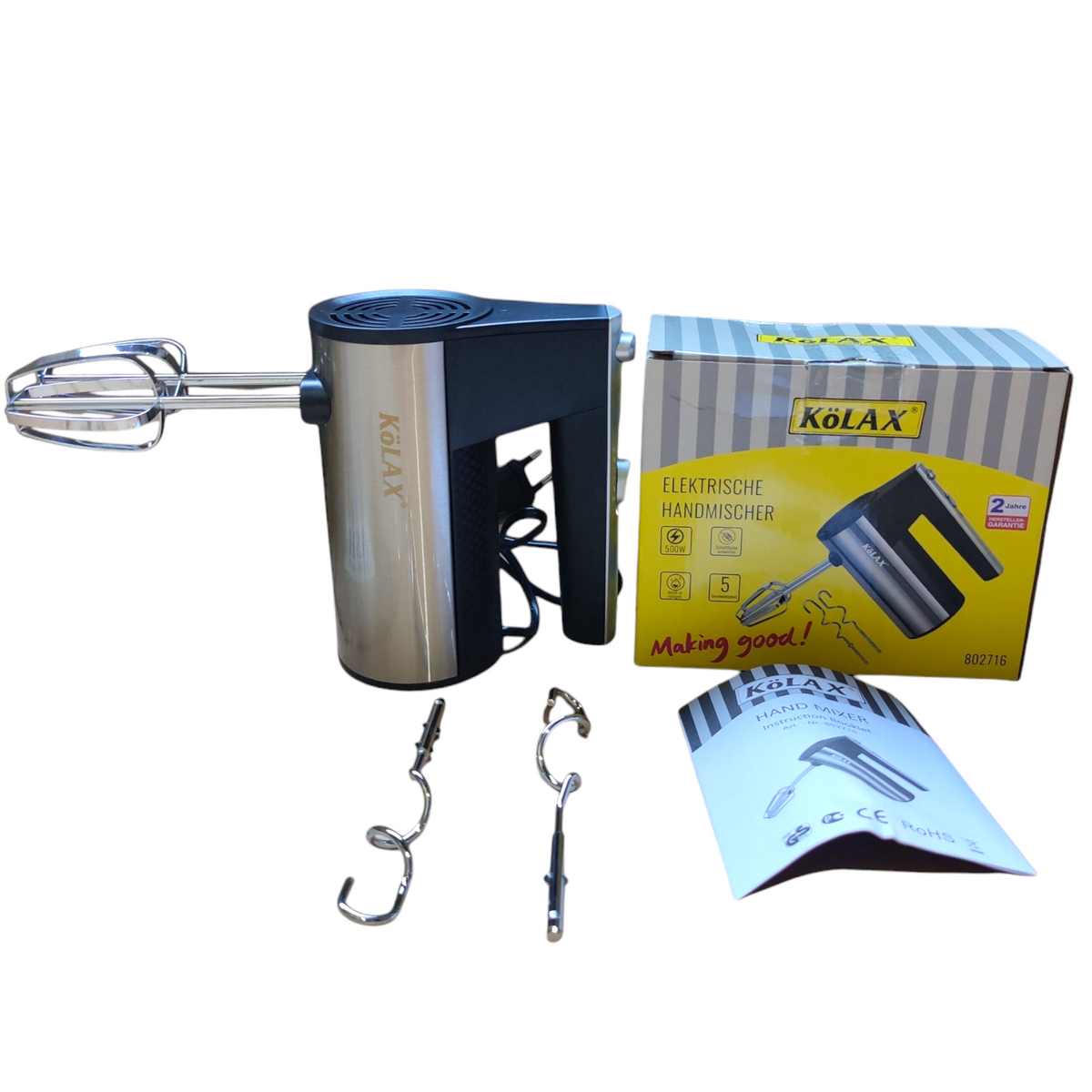 KOLAX HAND MIXER 500 WATTS GERMANY – electrorignal